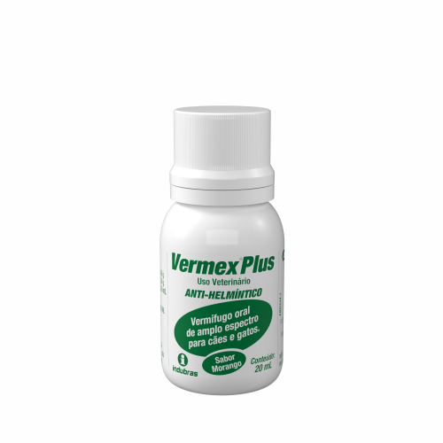 Vermex Plus - Anti-helmíntico oral para tratamento das verminoses
